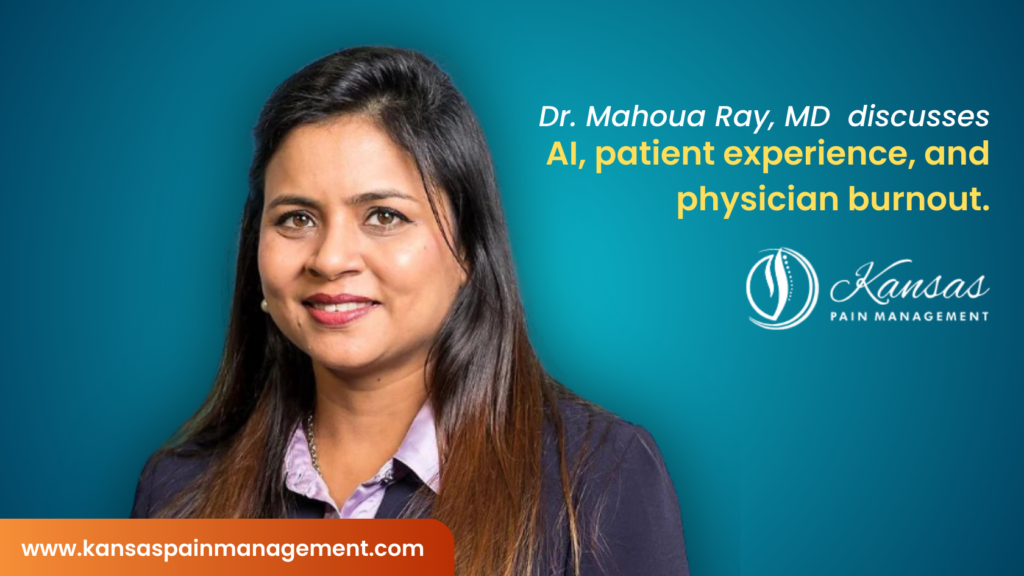 Dr. Mahoua Ray, MD (Our Co-Founder) discusses AI, patient experience ...